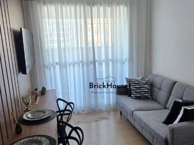 Apto Mobiliado na Consolação 1 dormitório | 13º Andar | Ar Condicionado Quarto e Sala | Lazer Comple