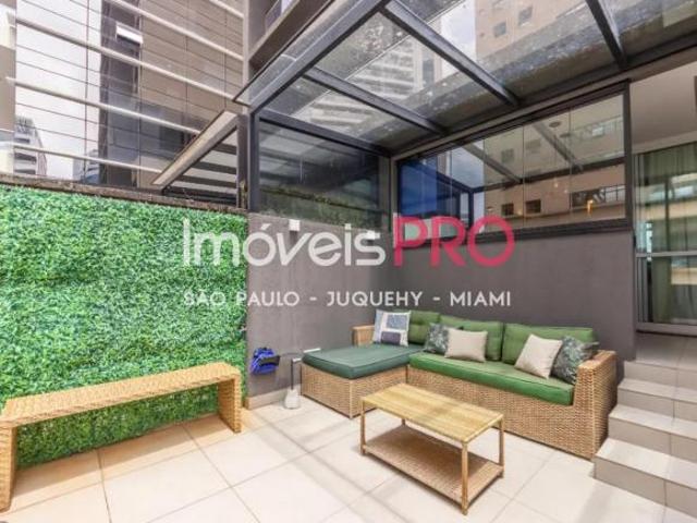 Apto moderno, mobiliado, garden,de 43m² com 1 dorm e 1 vaga na Vila Olímpia