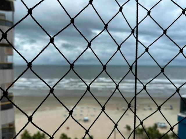 Apto na Mirim a 50 metros da praia, 2 Quartos 1 suite e 1 vaga! Praia Grande