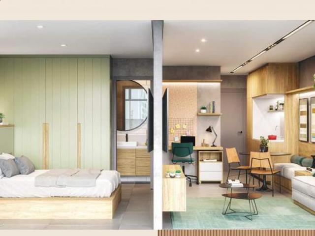 Apto na Consolação,36m², 1vaga, lazer no Rooftop, localização excelente