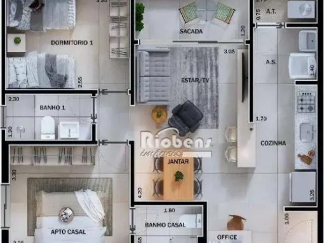 Apto na planta a partir de r$ 768.000,00