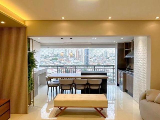 APTO NA VILA CARRÃO, REFORMADO E SEMI MOBILIADO, TERRAÇO GOURMET, 02 VAGAS !