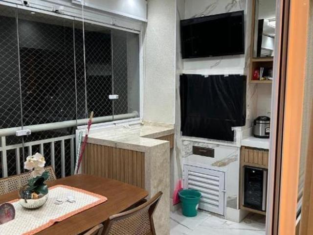 APTO NA VL JACUÍ, ANDAR ALTO, SEMI MOBILIADO, TERRAÇO GOURMET !