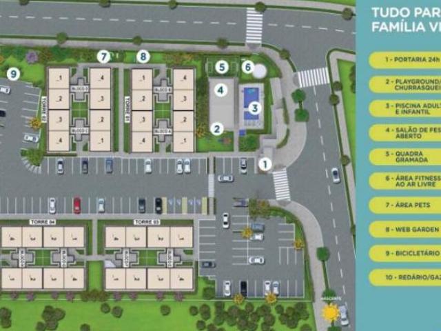 Apto no Cond Miami | Aqui na Imobiliária Rosa e Rangel