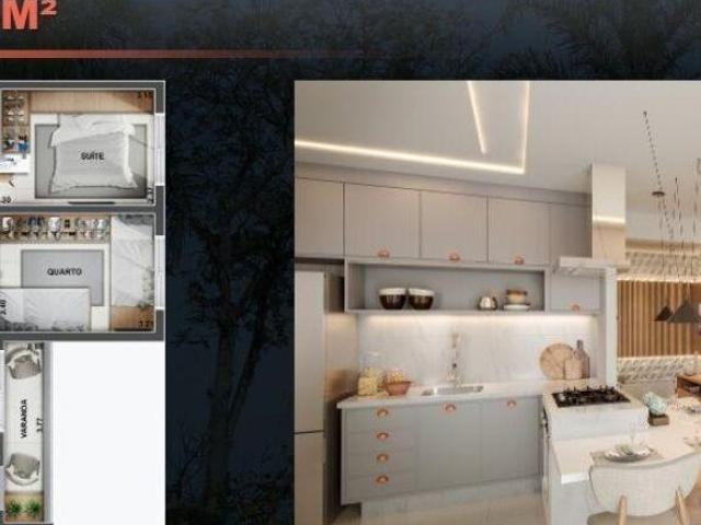 Apto no Condominio Altano 56m², 2 dorms, 1 suíte, varanda, 1 vaga R$560.000,000