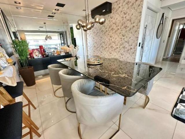 APTO NO JD. ANÁLIA FRANCO, MOBILIADO, 03 SUÍTES, TERRAÇO GOURMET, 03 VAGAS ! ! !