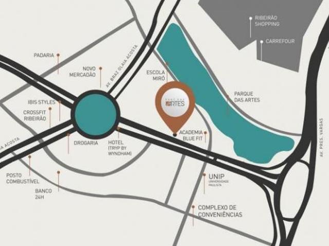 Apto no Residencial Parc das Artes | Só aqui na Imobiliária Rosa e Rangel