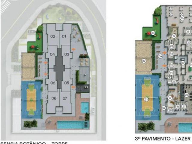 Apto no Sensia Botanico | Só aqui na Imobiliária Rosa e Rangel
