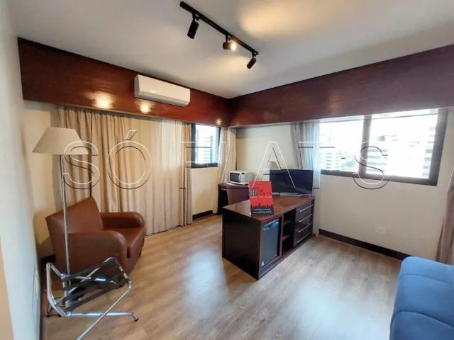 Apto no Wyndham Berrini, com 29m², 1 dormitório e 01 vaga, disponível para locação no Brooklin