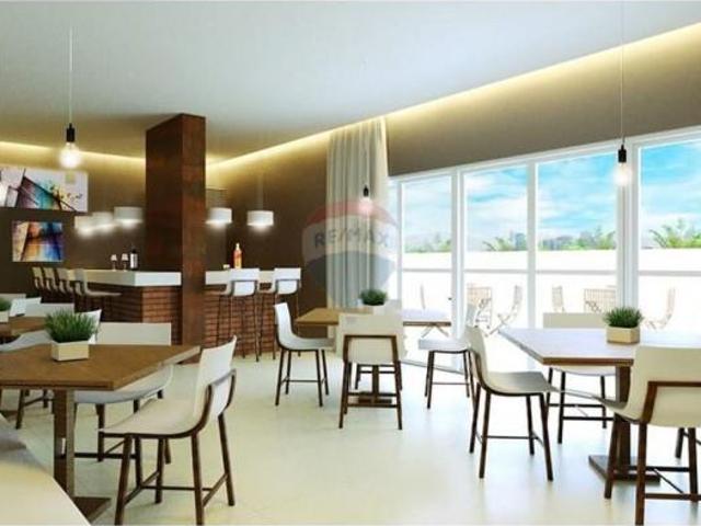 Apto Novo, 3 dorm, 1 suite, 2 vagas, Condominio Clube, Astúrias, Guarujá SP