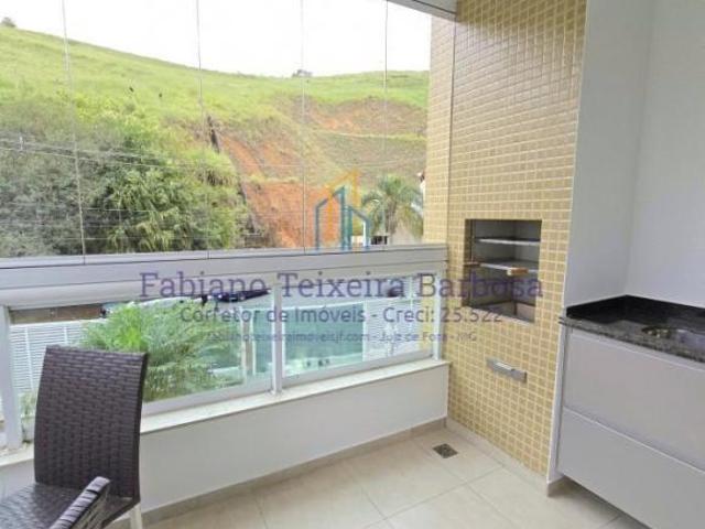 Apto Novo 4/4, 2 suítes, 3 vagas, varanda gourmet, 220 m2 no Cascatinha à venda por R$ 1.100.000 A