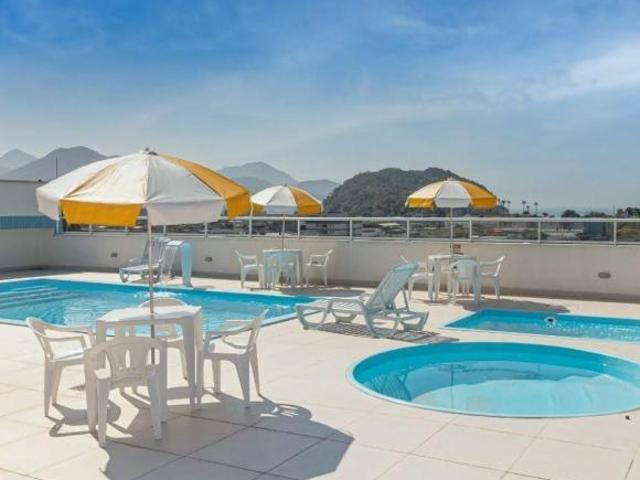 Apto Novo 70 m² no Centro de Ubatuba com Lazer na Cobertura