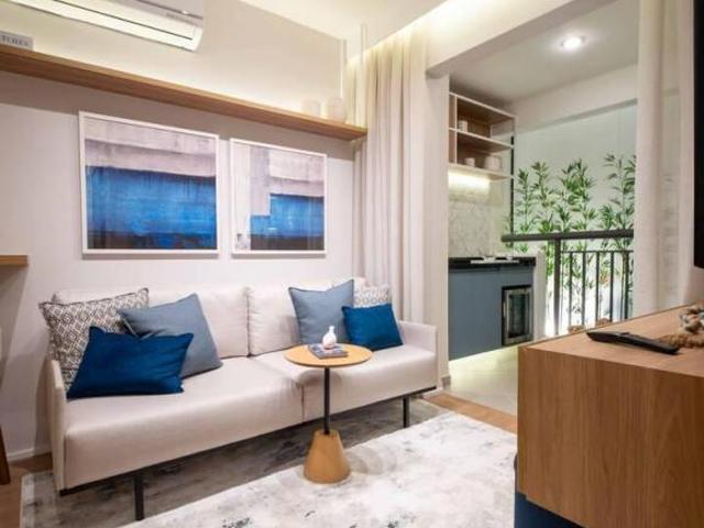 Apto novo de 56m² com 2 Quartos, 2 Suítes e Varanda no Morumbi SP