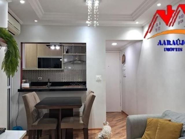 APTO OSASCO/CENTRO 03 DORM 01 SUITE C/ SACADA 74 m2 02 VAGAS DESOCUPADO COND TERRAÇO ESPA