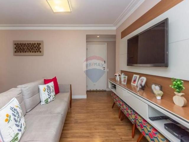 Apto à venda com varanda gourmet, 81m2, 3 dorms sendo 1 suíte, 2 vagas