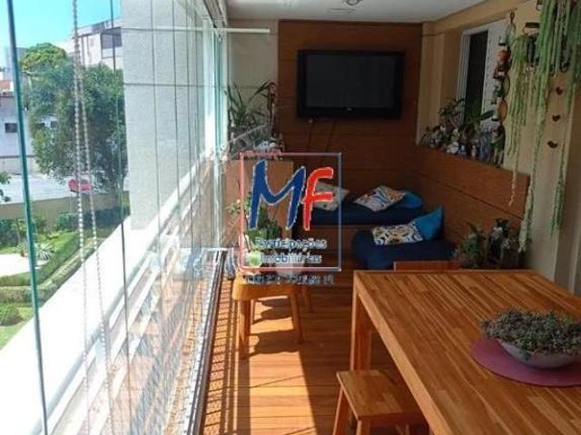 Apto à venda em Lauzane Paulista, com 3 quartos, sala, cozinha, varanda gourmet, 2 vagas 144 m² a.u