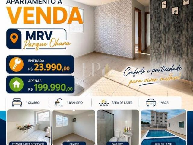 Apto à Venda MRV Chapada dos Montes Aceita Carro