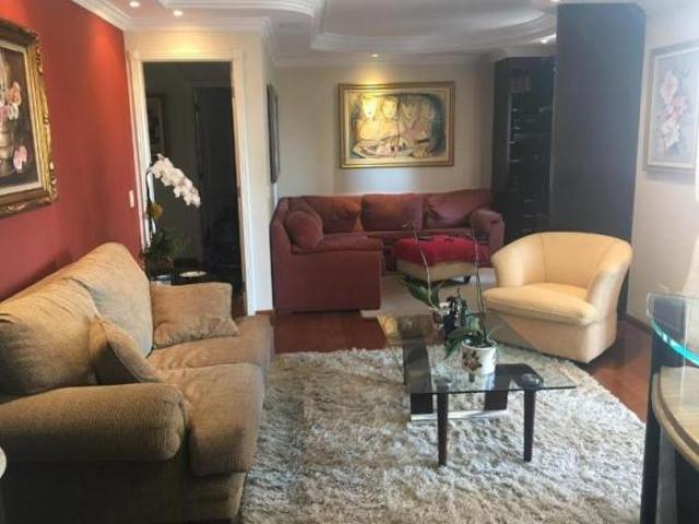 APTO A VENDA NO JD ANÁLIA FRANCO, SEMI MOBILIADO, 168M², 03 SUÍTES, 03 VAGAS !