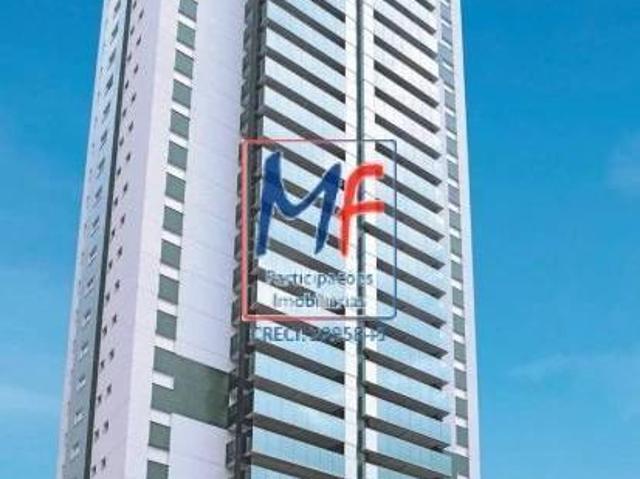 Apto a venda no Tatuapé, com 165 m² a.u 3 quartos 3 suítes, sala, cozinha, terraço, depósito