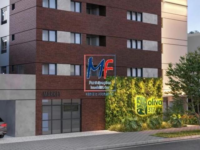 Apto à venda no Tatuapé, com 1 quarto, sala, cozinha, banheiro, varanda, lazer 27 m² a.u.. Prox. R
