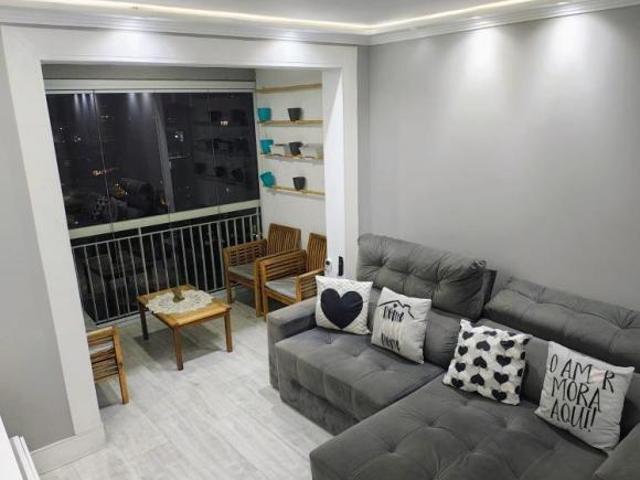 APTO A VENDA NO TATUAPÉ, SEMI MOBILIADO, 87M², LAZER COMPLETO !