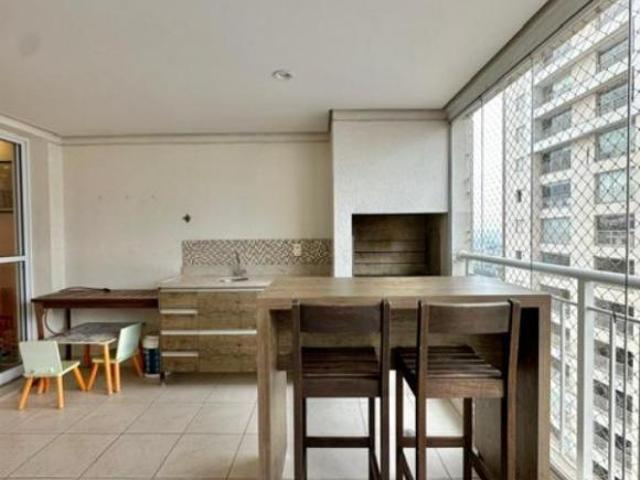 APTO A VENDA NO TATUAPÉ, SEMI MOBILIADO, TERRAÇO GOURMET, 02 VAGAS !