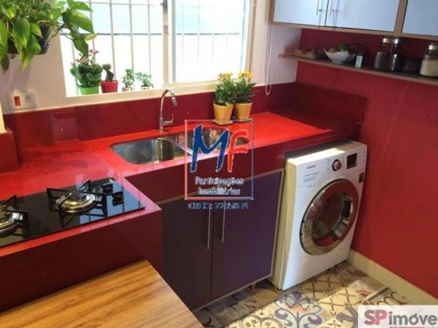 Apto à venda na Bela Vista, com 1 quarto, sala, cozinha, banheiro 38 m² a.u.. Prox. Metrôs Repúbli