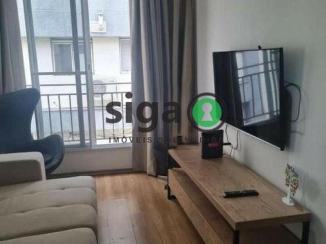 apto à Venda na Vila Madalena, com ², 1 quarto e 1 vaga, SEMI MOBILIADO