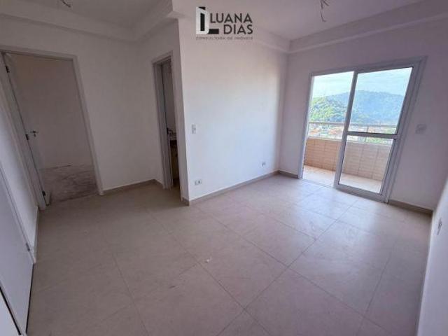 Apto a Venda São Vicente Prédio Novo 1 dorm c/sacada gourmet Lazer Completo