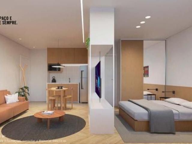 Apto. Centro Cívico 32m² 1 dormitório