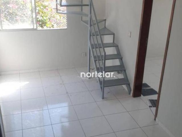 Apto Cobertura Pirituba, 2 dormitórios, 1 vaga, quintal privativo, condomínio com piscina