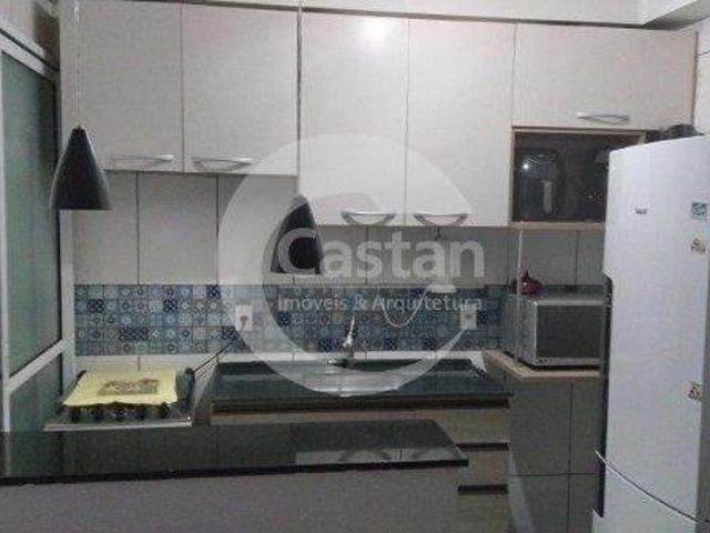 apto com 02 dorm, cozinha planejada, 1 vaga