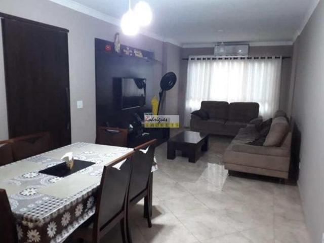 Apto com 2 dorms+ dependência, Centro, São Vicente R$ 380 mil