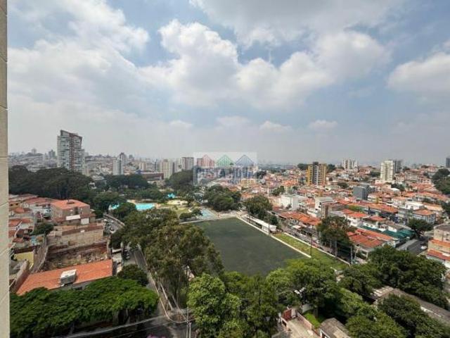 Apto com varanda gourmet a 200m do metrô e lazer completo