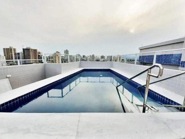 Apto com vista livre, 2 quartos 1 suite e 1 vaga Guilhermina, Praia Grande