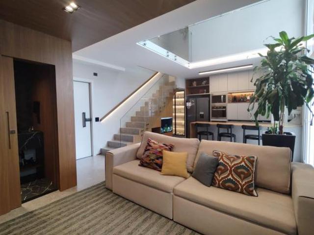 Apto Duplex 94m² 1 Suíte 2 Vagas Quadra Tênis Super Reformado Bosque Privativo
