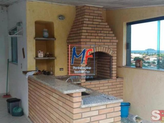 Apto Duplex à venda em Peruíbe/SP, com 3 quartos 1 suíte, sala, cozinha, lavanderia, churrasqueira
