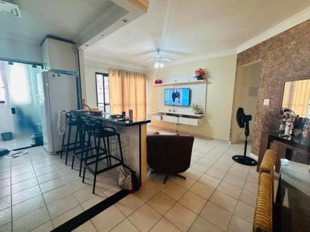 Apto de 02 Dorms c/ Suíte, 79 m² de área útil, VISTA MAR. Bairro: Vila Caiçara