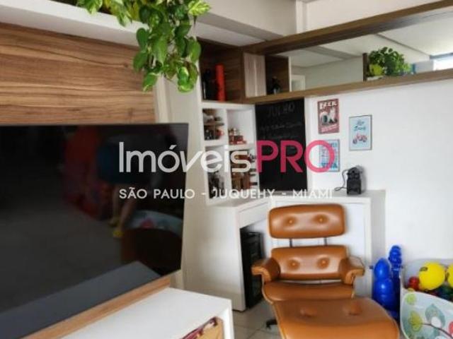 Apto de 103m² com 2 dormitórios sendo 1 suíte e 1 vaga no Brooklin