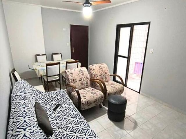 Apto de 1 Dorm c/ sacada, 55 m² de área útil. Canto do Forte