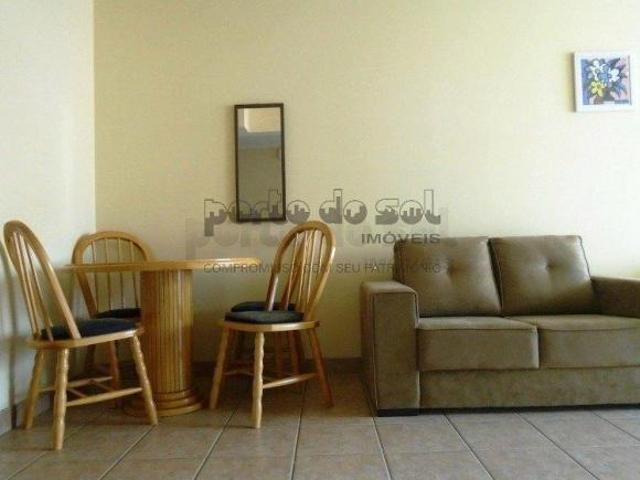 Apto de 1 dorm. com sacada,churras e gargagem / In
