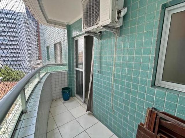 Apto de 1 quarto, 1 vaga, sacada e lazer completo Boqueirão, Praia Grande
