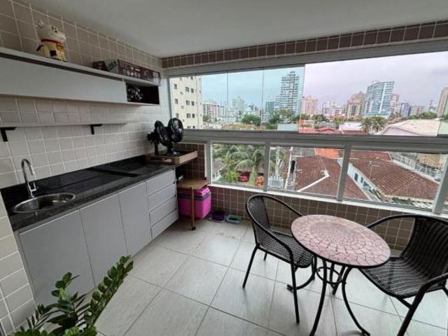 Apto de 2 Dorm c/1 suíte, SACADA GOURMET, 74 m² de área útil. Bairro: FORTE