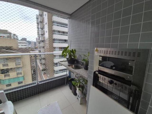 Apto de 2 Dorms c/ 1 Suíte, 68,55² de área útil, SACADA GOURMET. Bairro: Canto do Forte