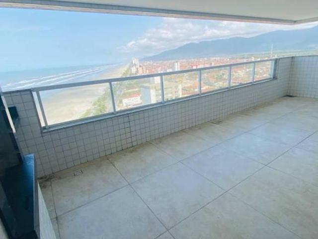 Apto de 3 Dorm c/ SUÍTE, VISTA MAR, 120,33 m² de área útil. Bairro: Vila Caiçara