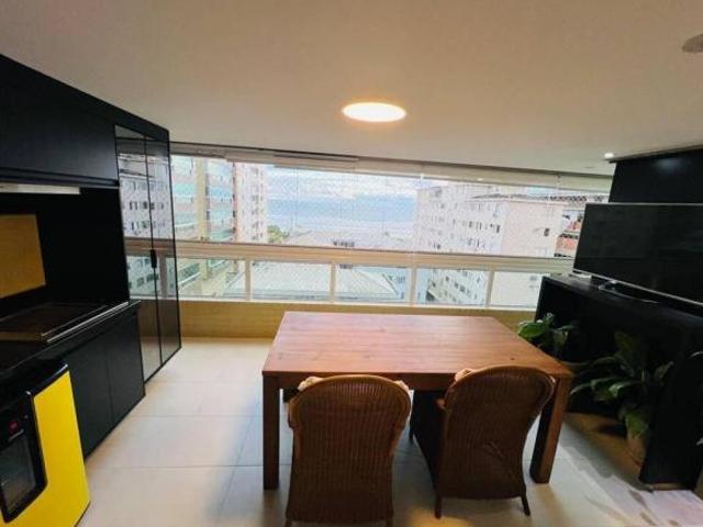 Apto de 3 Dorm c/ 3 suítes, 2 VAGAS, VISTA MAR, 127 m² de área útiL. BAIRRO: CANTO DO FORTE