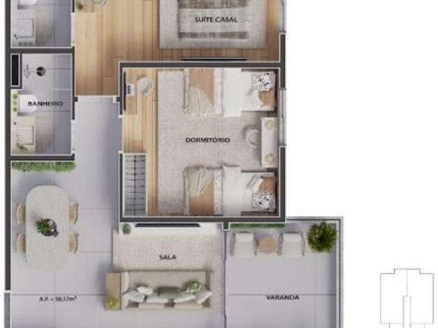 APTO EM CARAGUATATUBA, PRAIA MASSAGUAÇU, RUA TETSUO WATANABE. ENTREGA EM NOVEMBRO/2027. APTOS À PAR