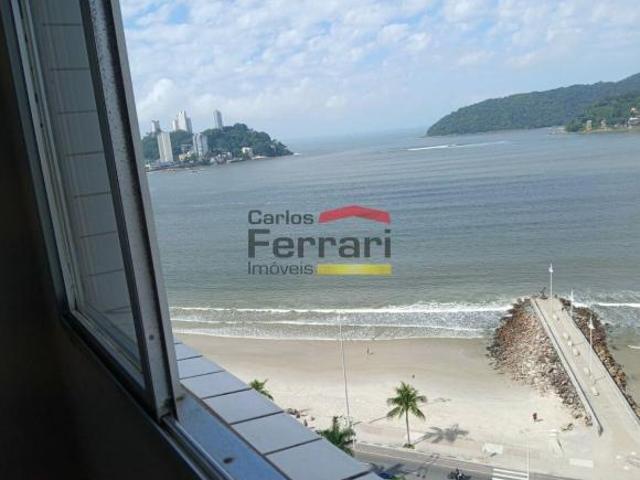 apto em são vicente frente para mar 62 area util