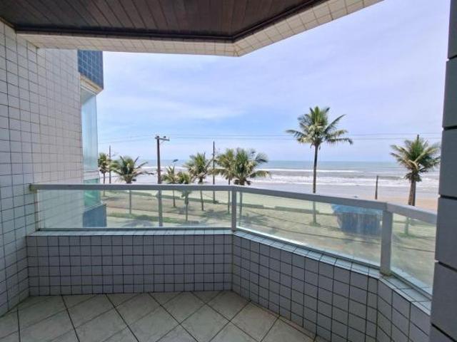Apto Frente Mar com Vista Definitiva e Planta Ampla | Mongaguá