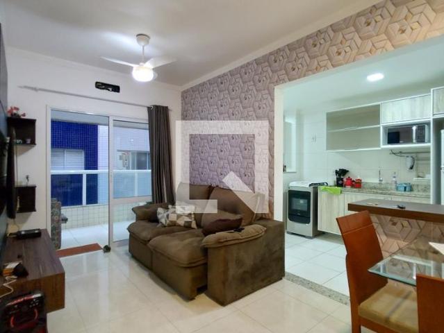 Apto, Guilhermina, 1 Quarto, 64 m2 Praia Grande